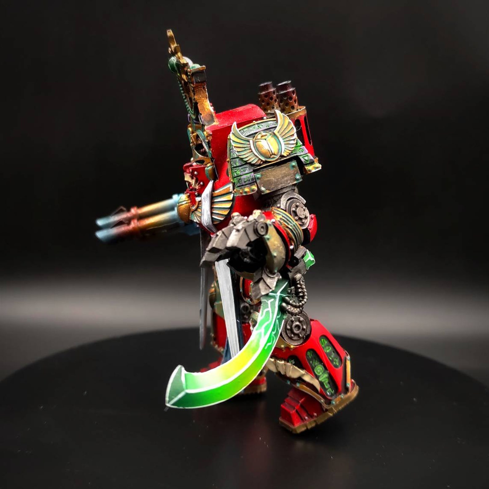 Thousand Sons Contemptor Dreadnought Osiron Painted - Etsy