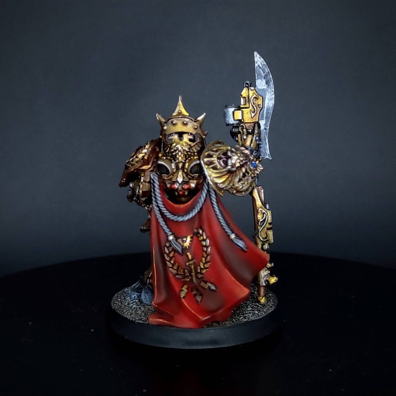 Legio Custodes Shield Captain Painted Commission - Etsy