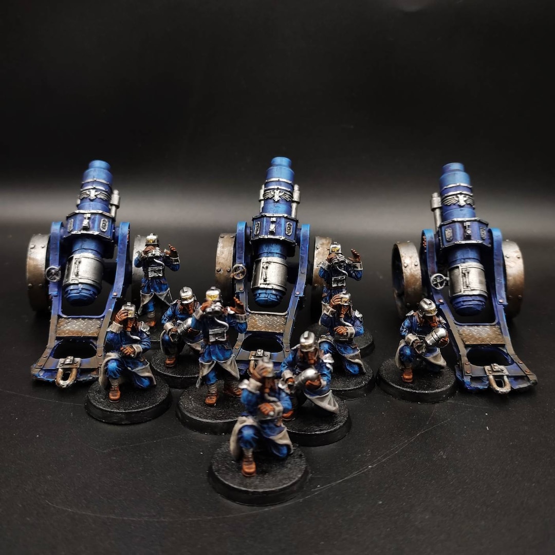 Forgeworld Heavy Mortar Battery Well Paint Death Korps of Krieg Painted ...