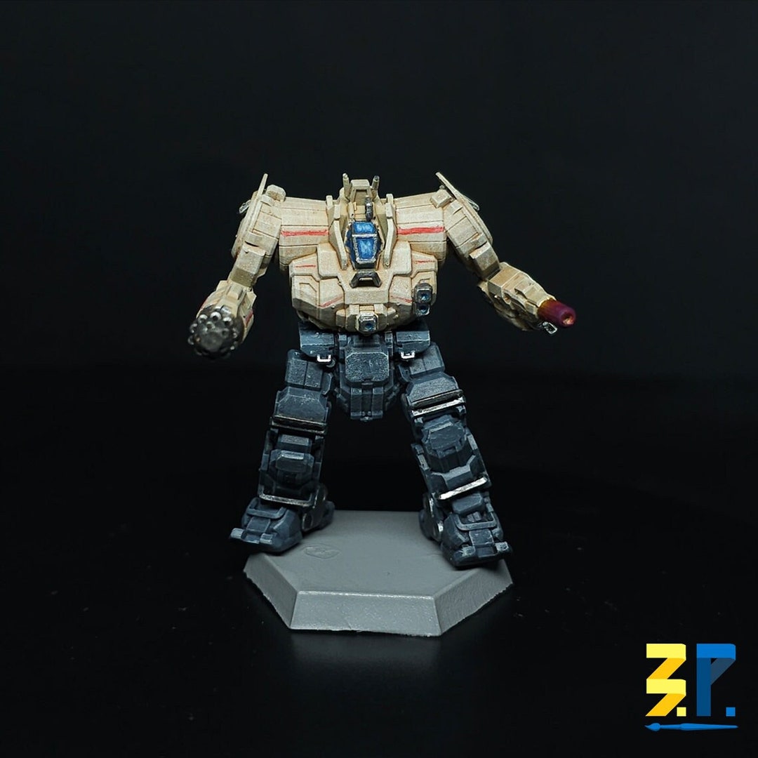 Zeus Battletech Mechwarrior Commission Painted - Etsy