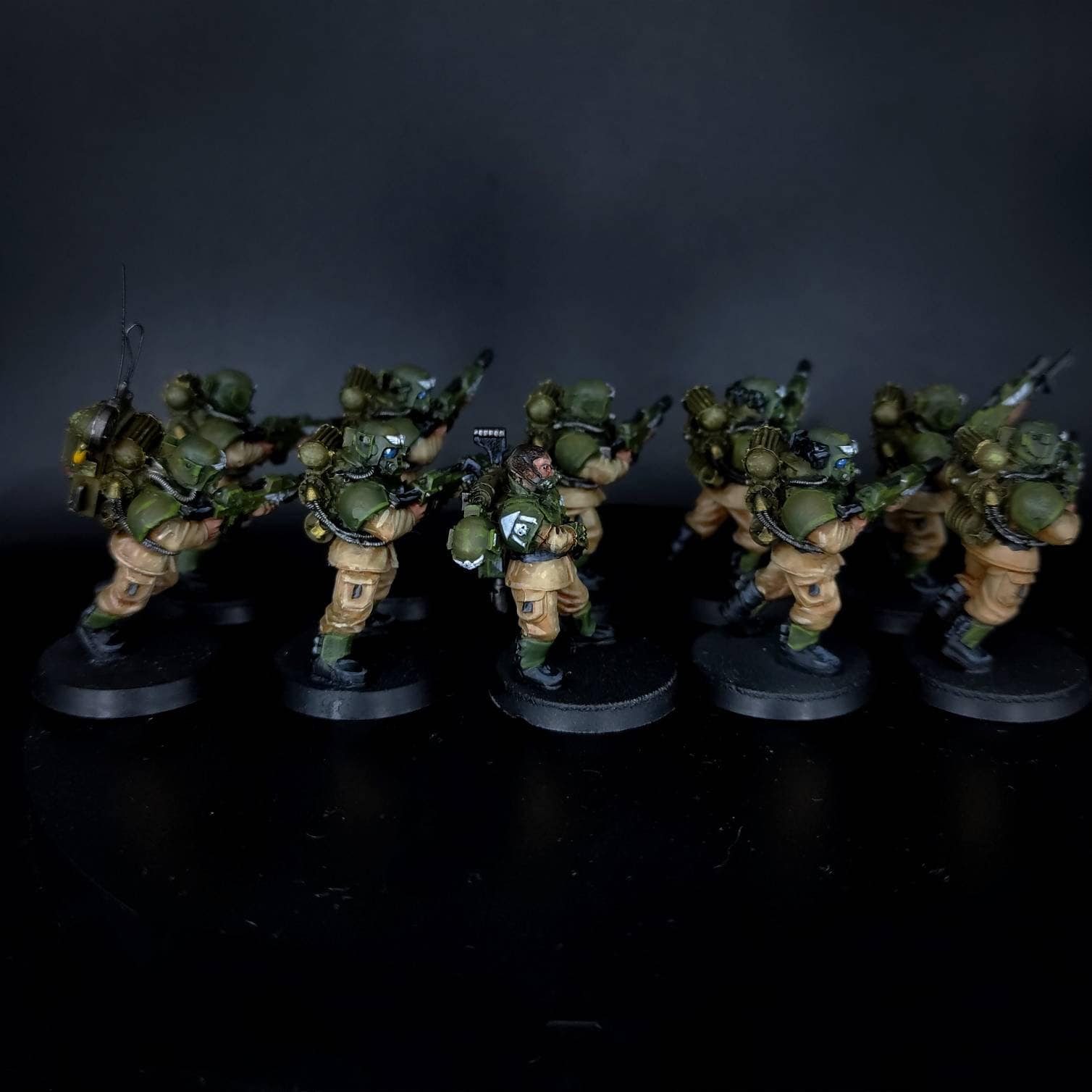 Cadian Hostile Environment Troops Painted Commission - Etsy Australia