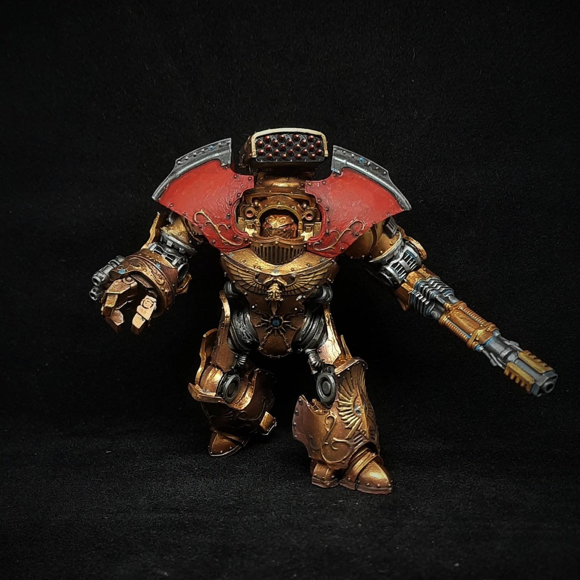 Legio Custodes Telemon Heavy Dreadnought paint | Etsy