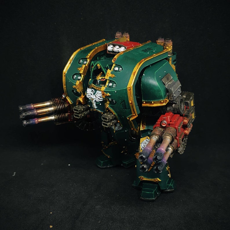 Dark Angels 30k 40k Leviathan Dreadnought With Storm Cannon | Etsy