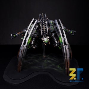 Necron Seraptek Heavy Construct With Synaptic Obliterators Painted ...