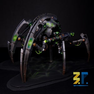 Necron Seraptek Heavy Construct With Synaptic Obliterators Painted ...