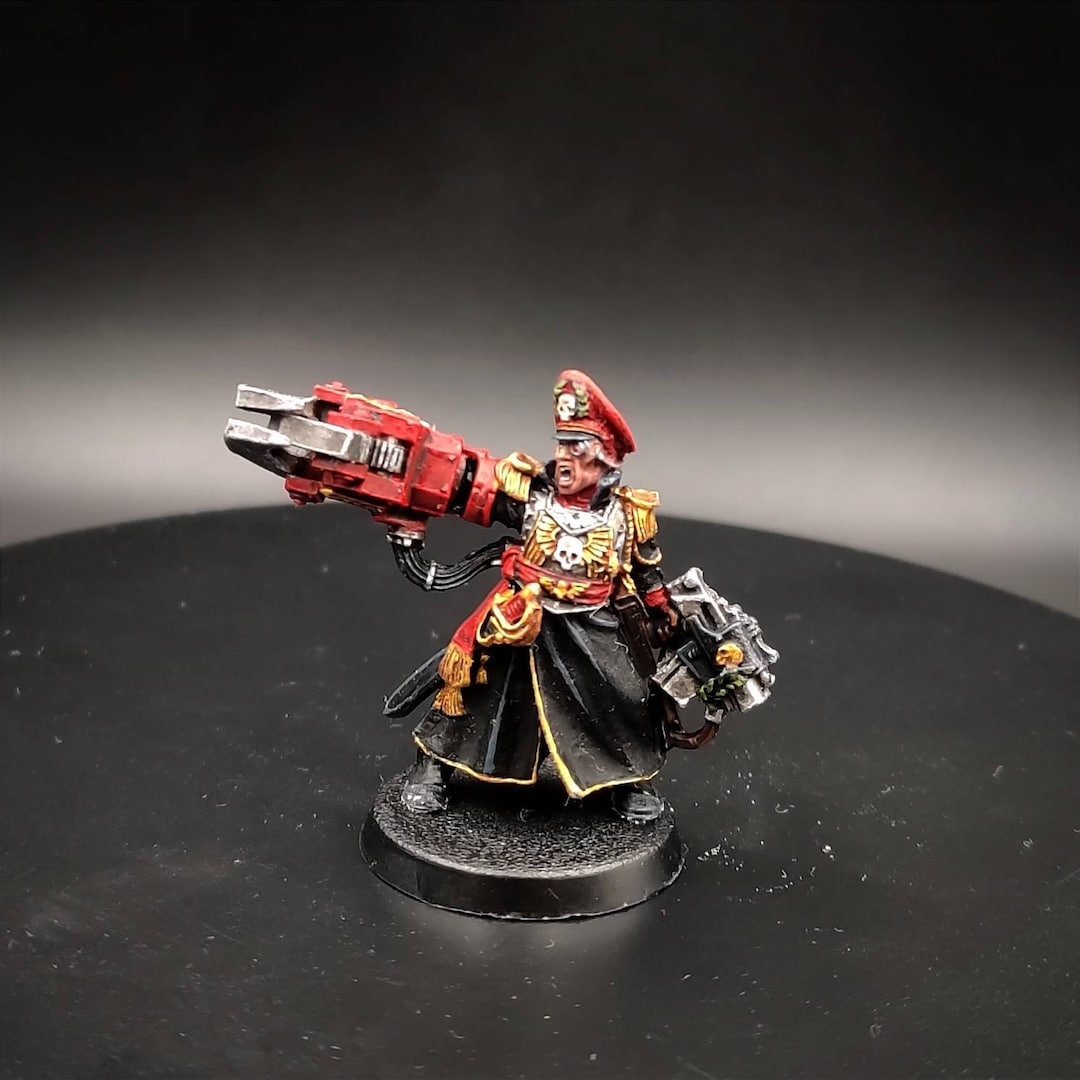 Commissar Yarrick Painted Commission - Etsy