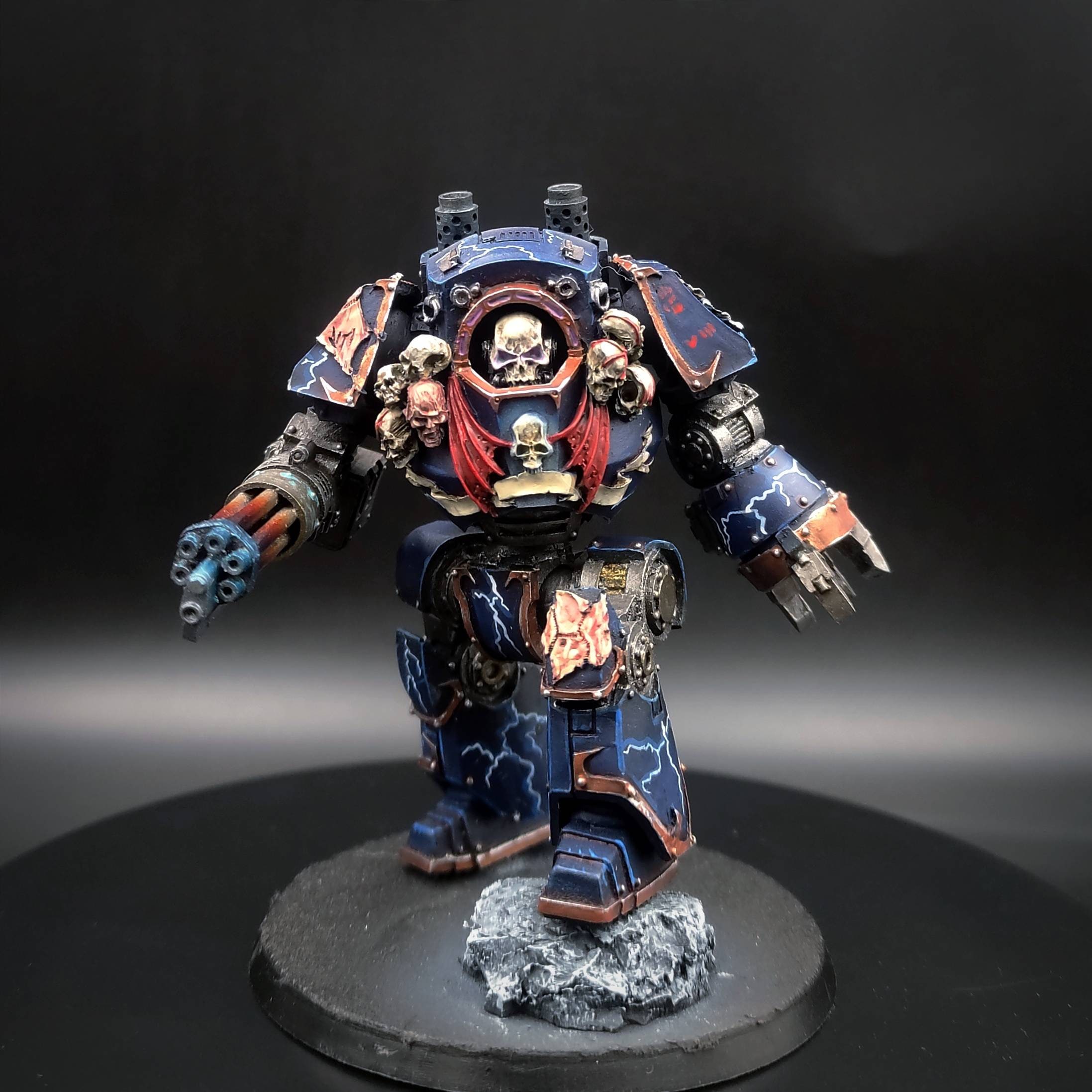 40K Miniatures Space Marine Contemptor Dreadnought MULTI MELTA ARM ...