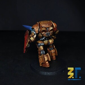 Legio Custodes Galatus Dreadnought Painted Commission - Etsy
