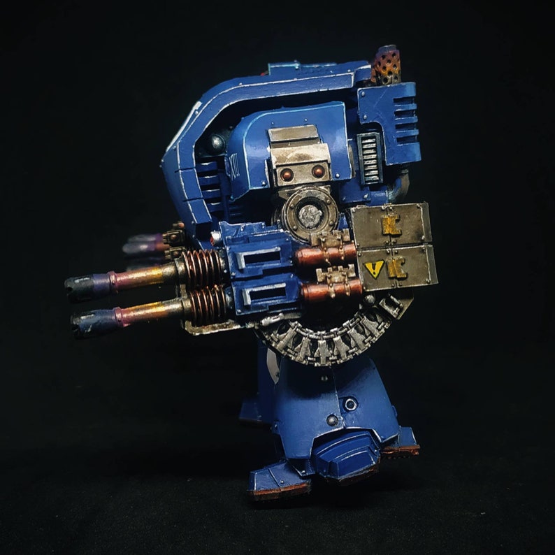 Ultramarine 30k 40k Leviathan Dreadnought With Storm Cannon - Etsy