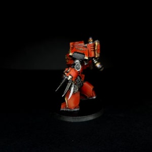 Blood Angels Legion Contemptor-incaendius Class Dreadnought Painted ...
