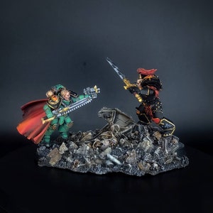 Sons of Horus Abaddon and Loken Commission Painted - Etsy
