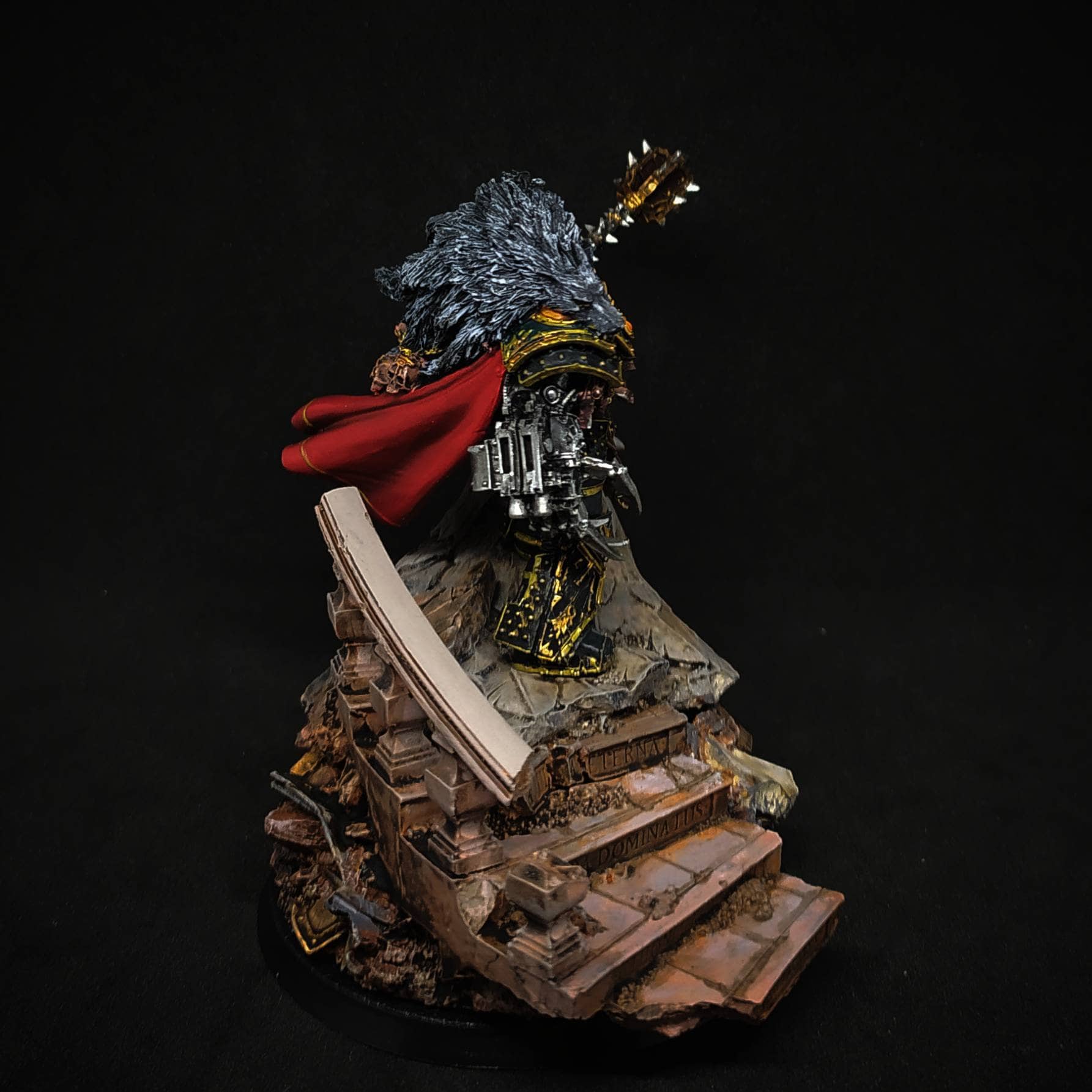 Horus the Warmaster Primarch of the Sons of Horus painted | Etsy