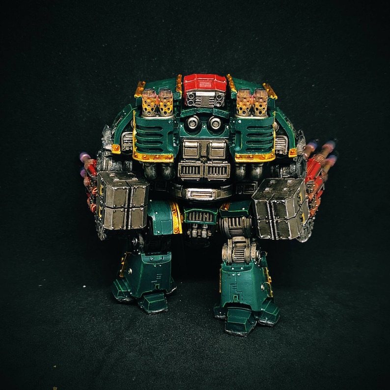 Dark Angels 30k 40k Leviathan Dreadnought With Storm Cannon | Etsy