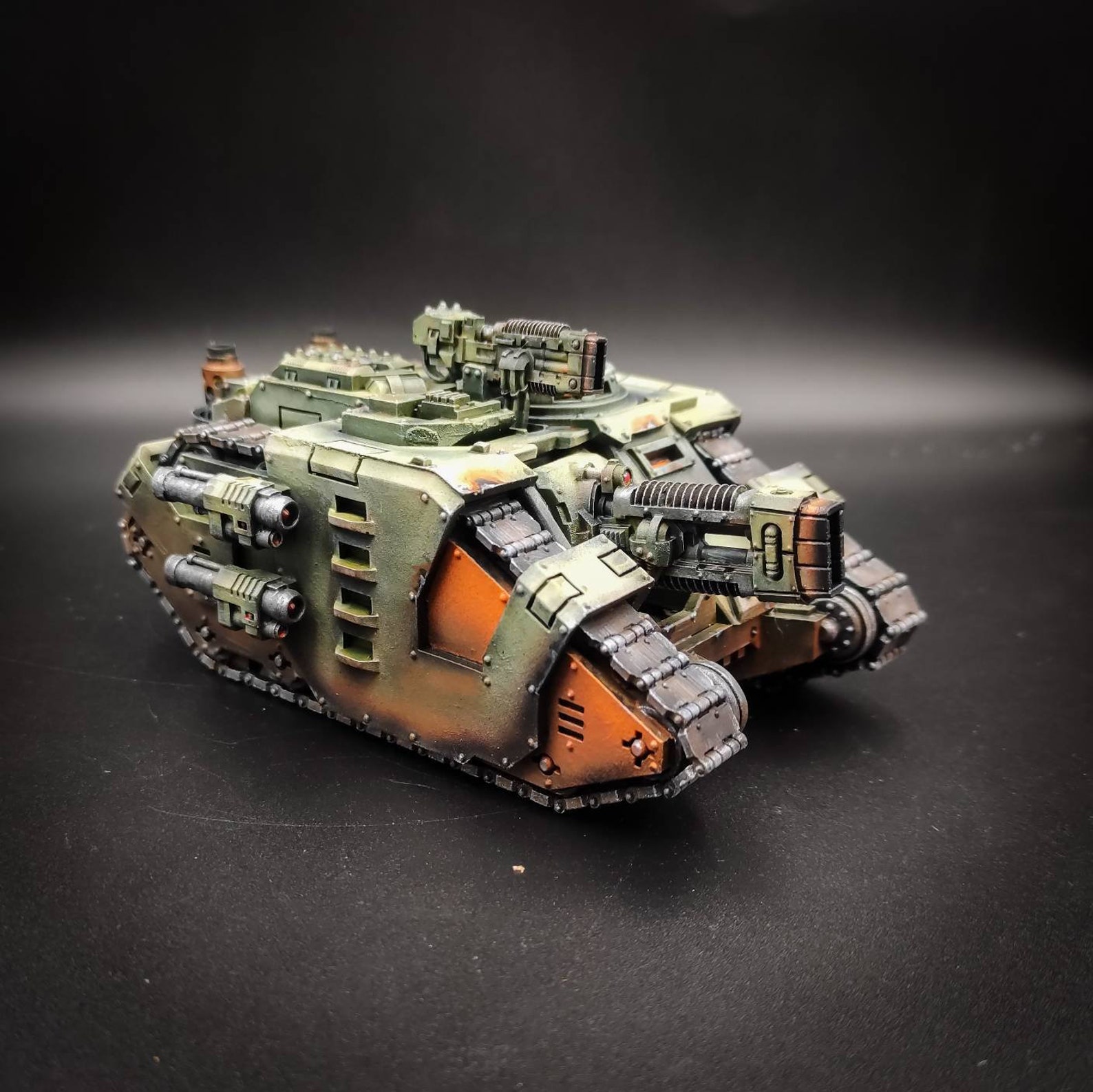 Space Marine Legion Sabre Strike Tank Painted | Etsy