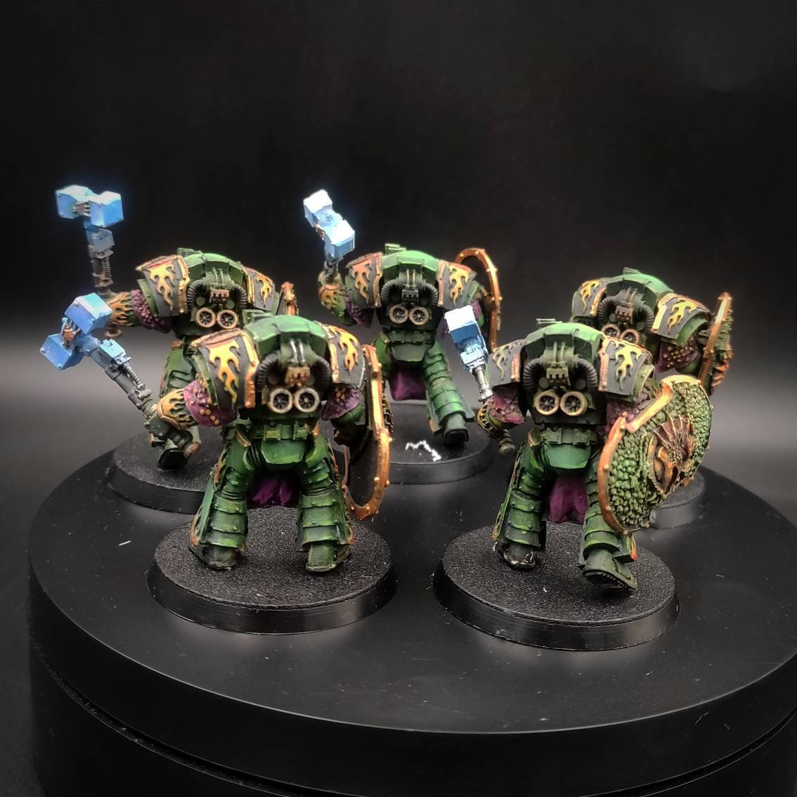 Salamanders Legion Firedrakes Painted Commission - Etsy