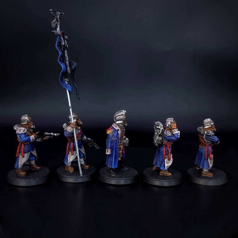 Death Korps of Krieg Command HQ Squad Forgeworld Painted - Etsy Finland