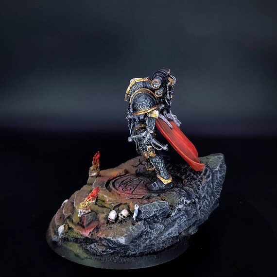 Painted Lorgar Model