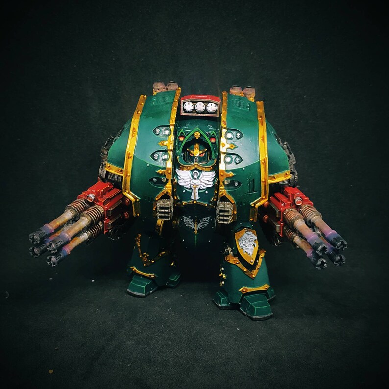 Dark Angels 30k 40k Leviathan Dreadnought With Storm Cannon | Etsy