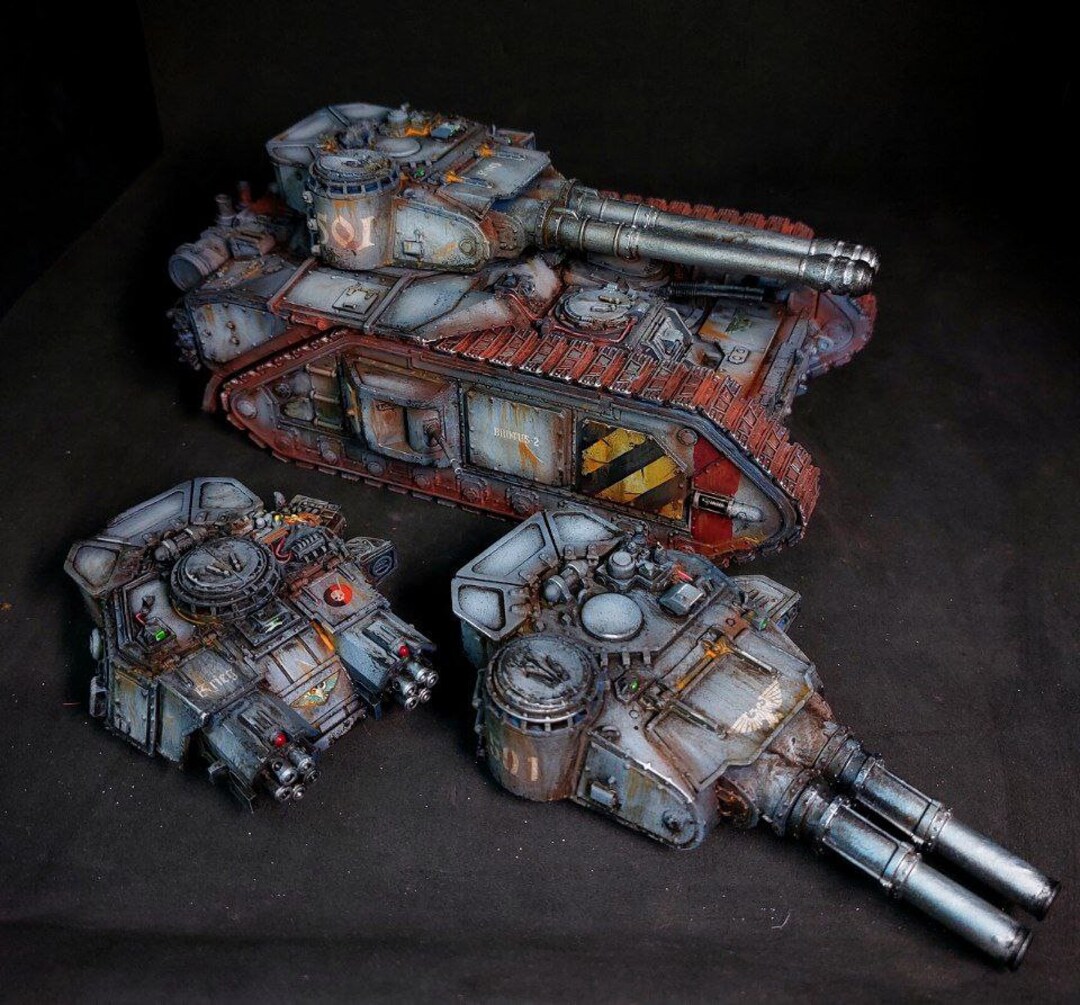 Macharius Heavy Tank Painted Commission - Etsy