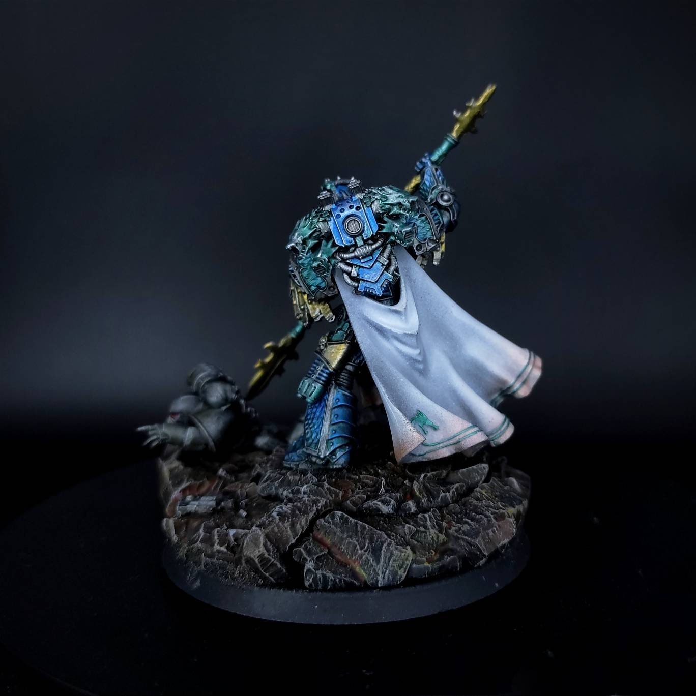 Alpharius Omegon Primarch of the Alpha Legion Painted - Etsy
