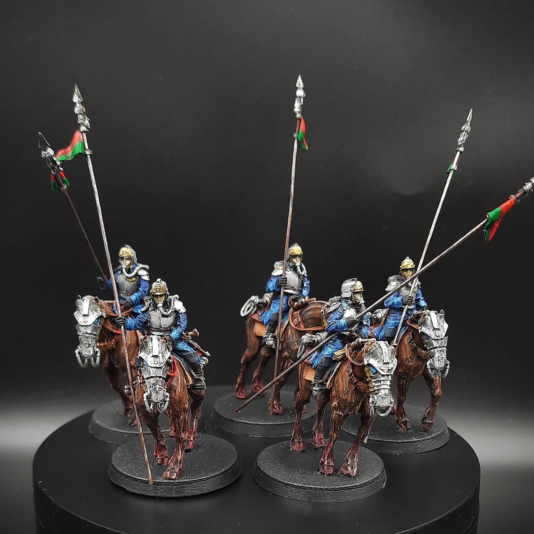 Death Corps of Krieg Death Rider Squadron Painted Commission Death Corps of Krieg Death Rider Squadron Painted Commission