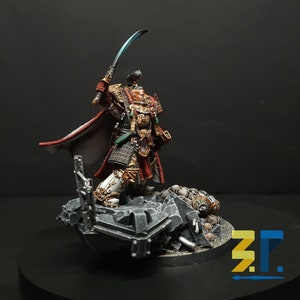 Jaghatai Khan, Primarch of the White Scars Legion Painted Commission - Etsy