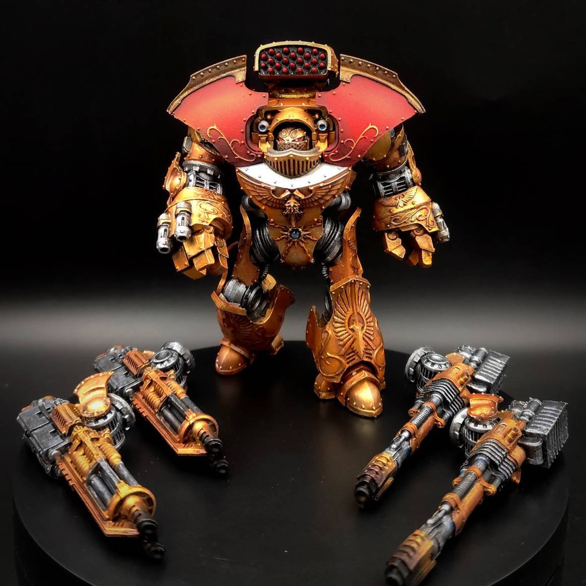 Legio Custodes Telemon Heavy Dreadnought Painted - Etsy