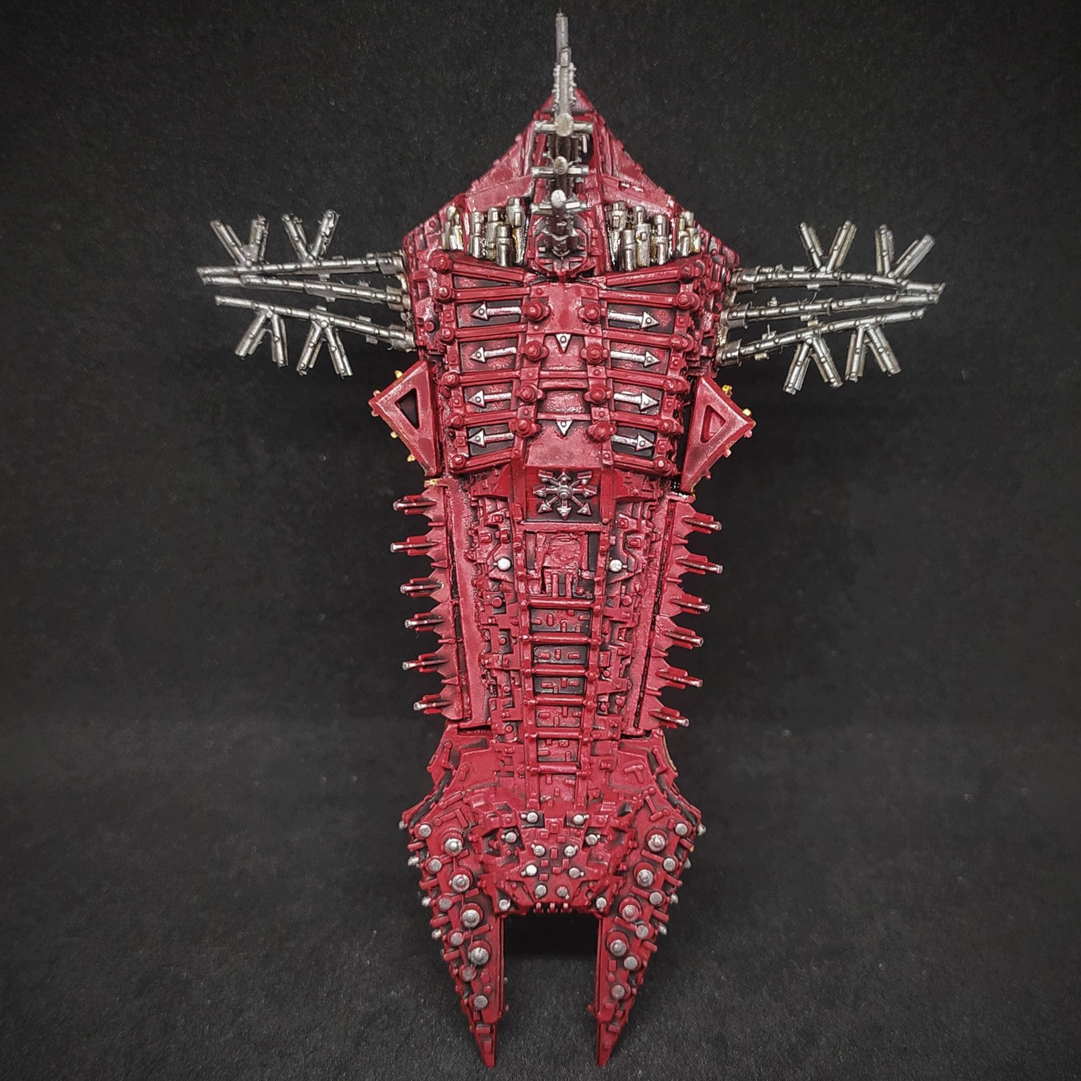 Battlefleet Gothic Chaos DESPOILER CLASS BATTLESHIP painted | Etsy