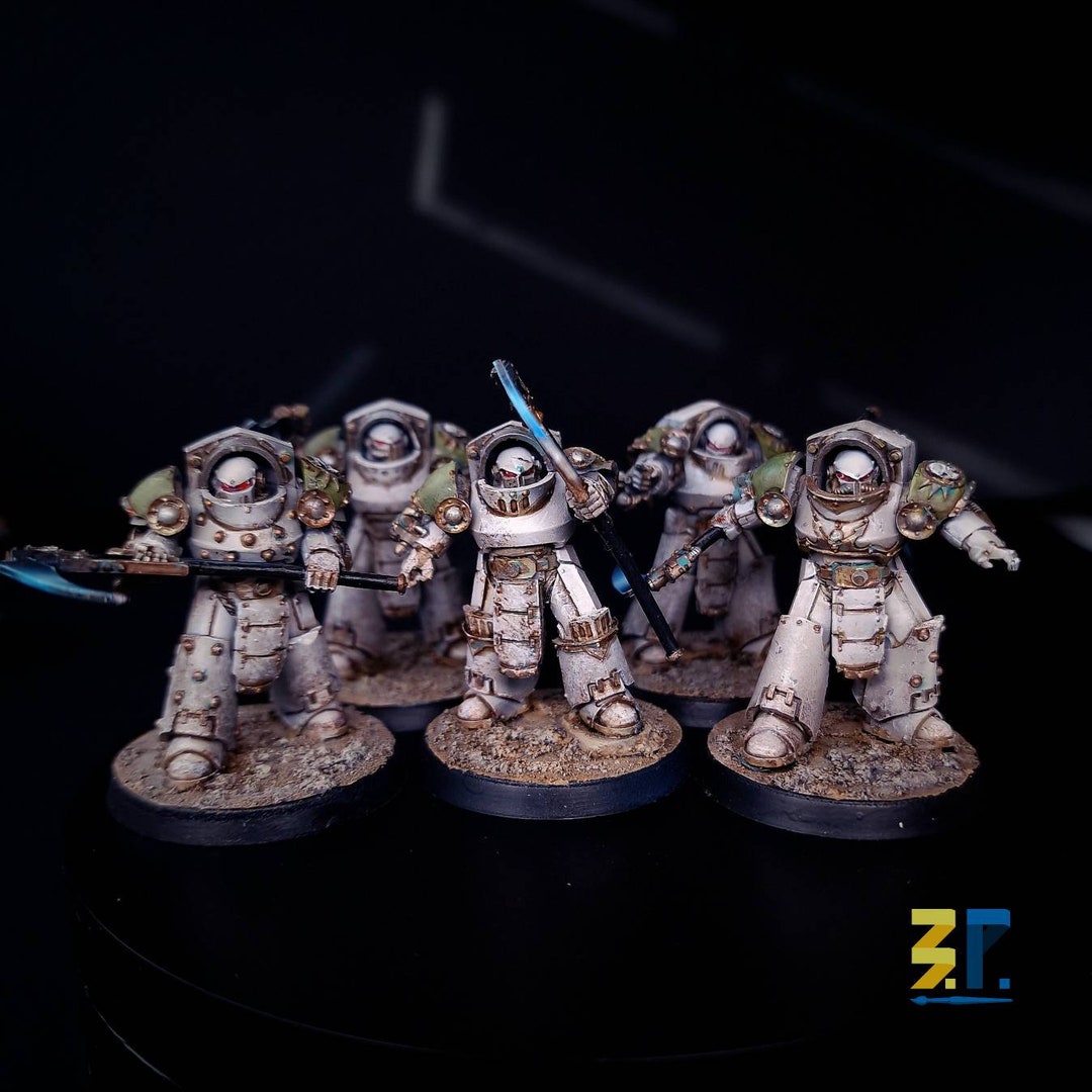Horus Heresy Death Guard Deathshroud Terminators Standard - Etsy