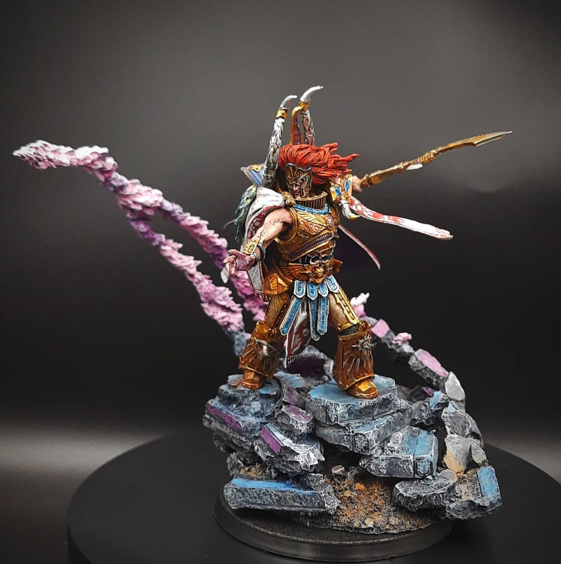 Magnus the Red Primarch of the Thousand Sons Legion Painted - Etsy UK