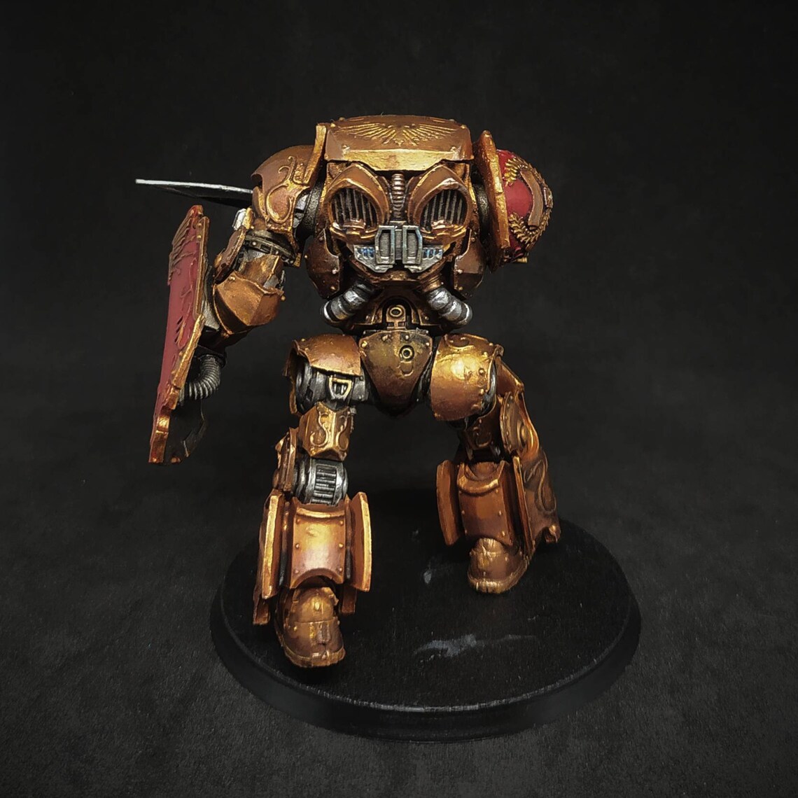 Legio Custodes Galatus Dreadnought Painted | Etsy