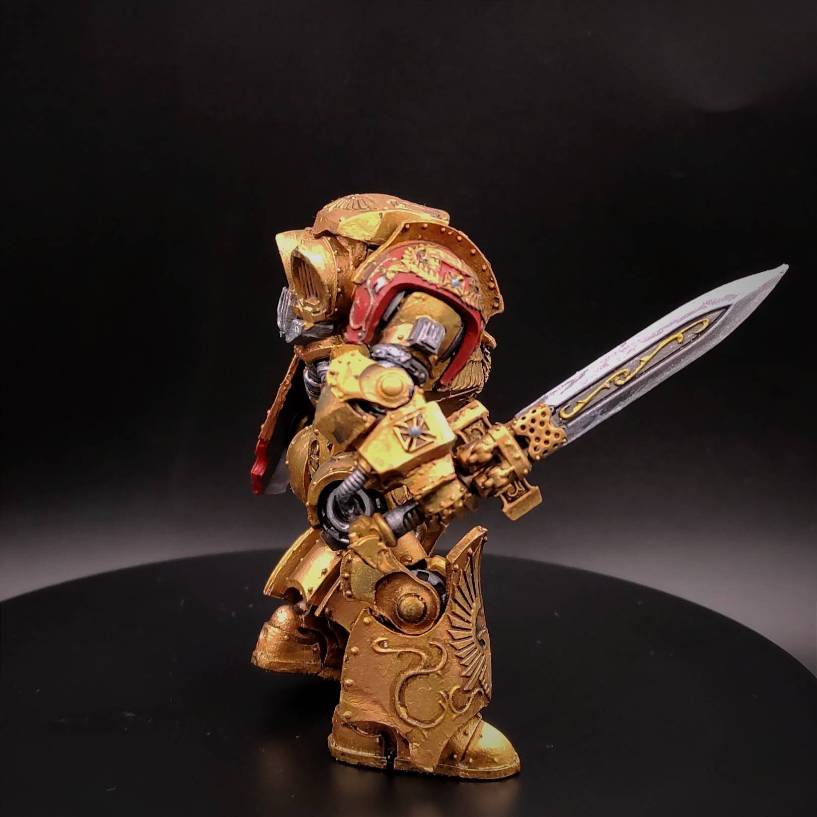 Legio Custodes Galatus Dreadnought Painted | Etsy