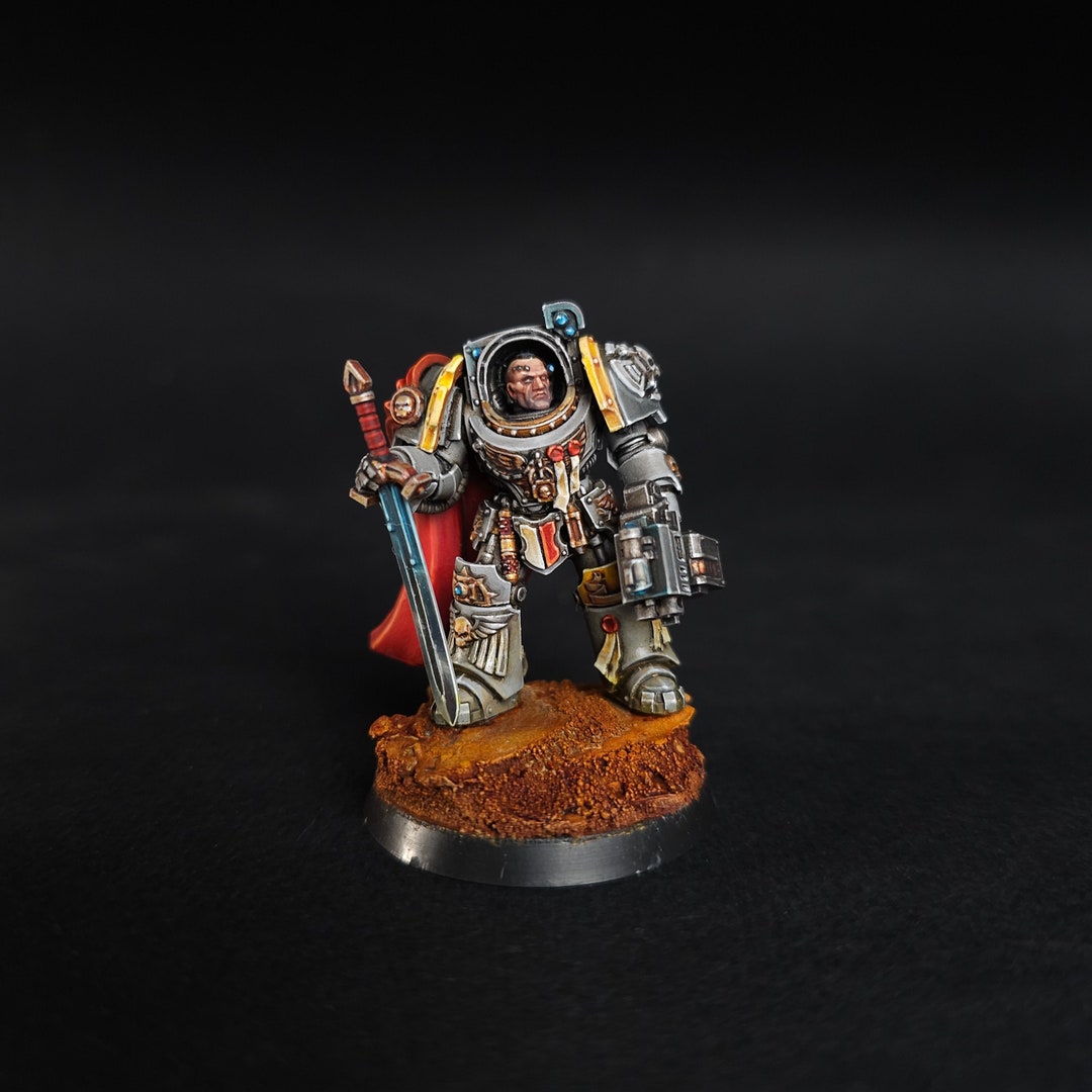 Red Scorpions Chapter Master Kolyan Crab Carab Culln Painted Commission ...
