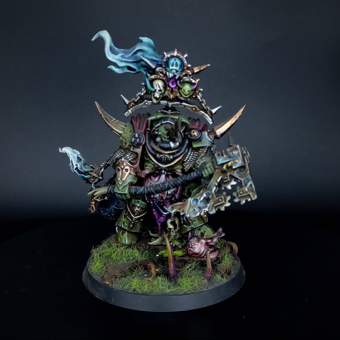 Death Guard Lord of Contagion Chaos Space Marines 40k 30k Warhammer ...