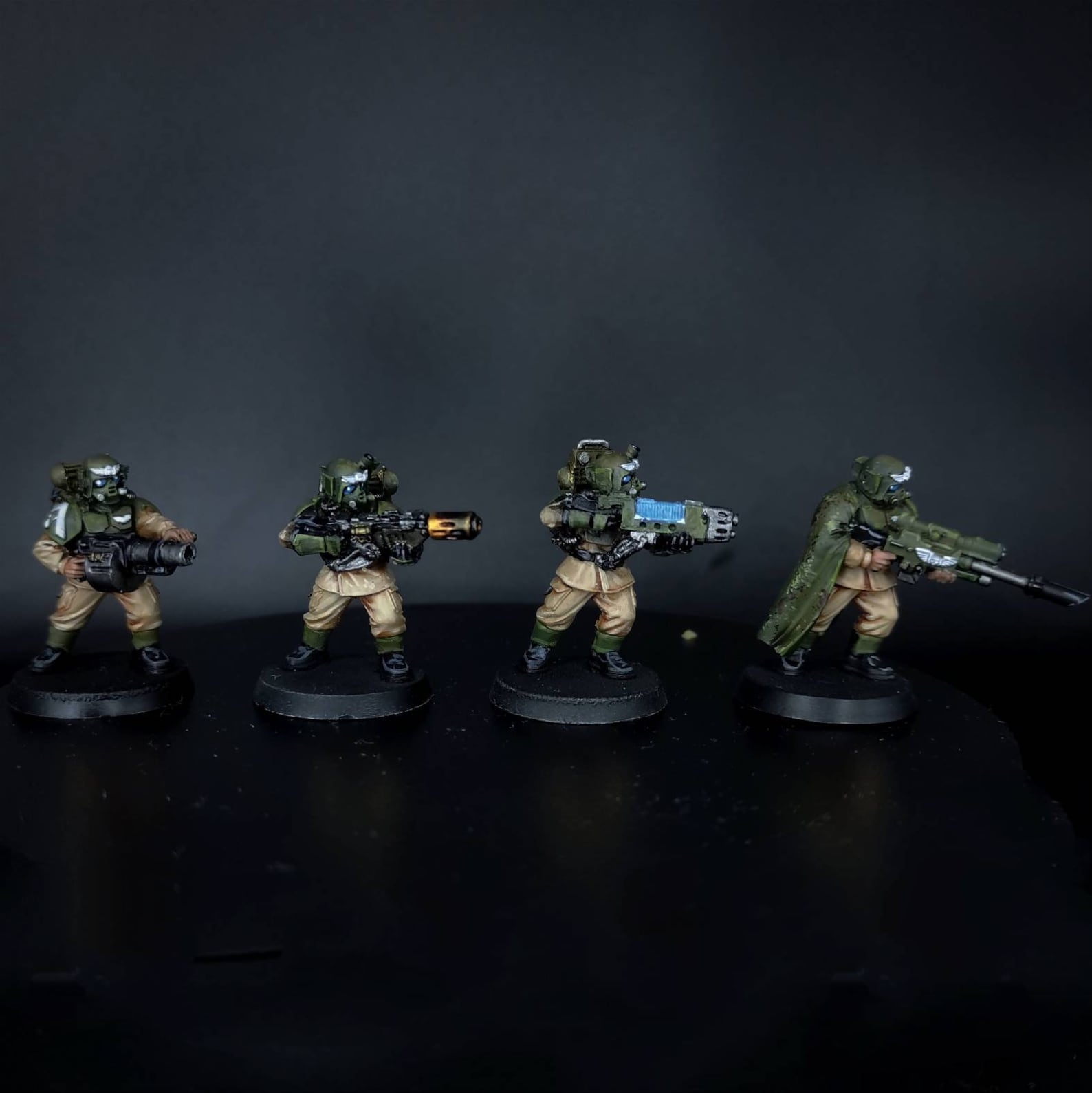 Cadian Hostile Environment Troops Painted Commission - Etsy Australia