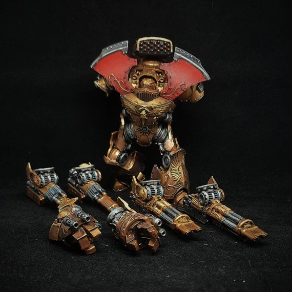 Legio Custodes Telemon Heavy Dreadnought paint | Etsy