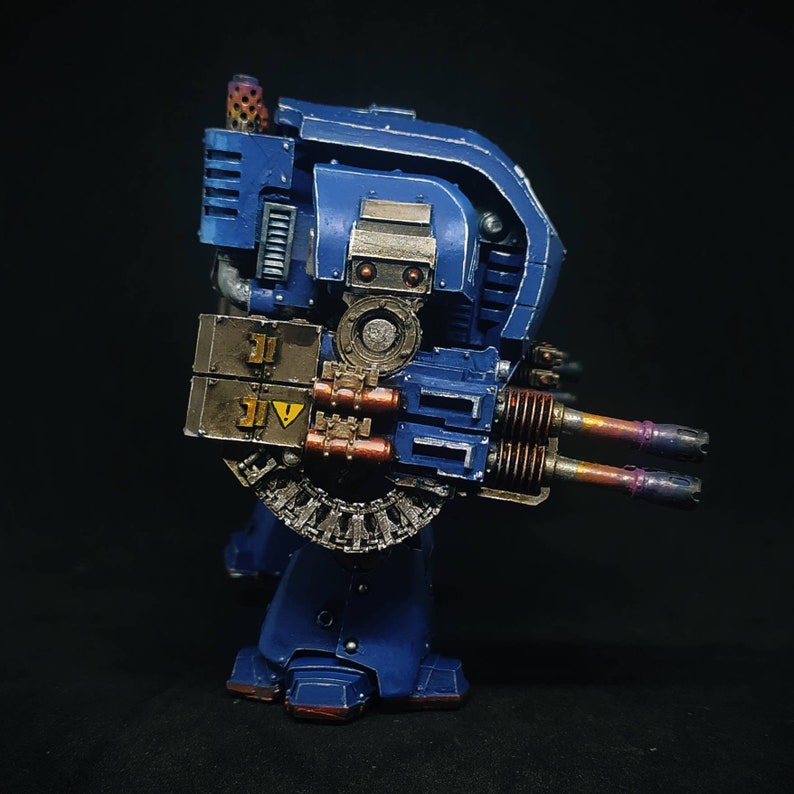 Ultramarine 30k 40k Leviathan Dreadnought With Storm Cannon - Etsy