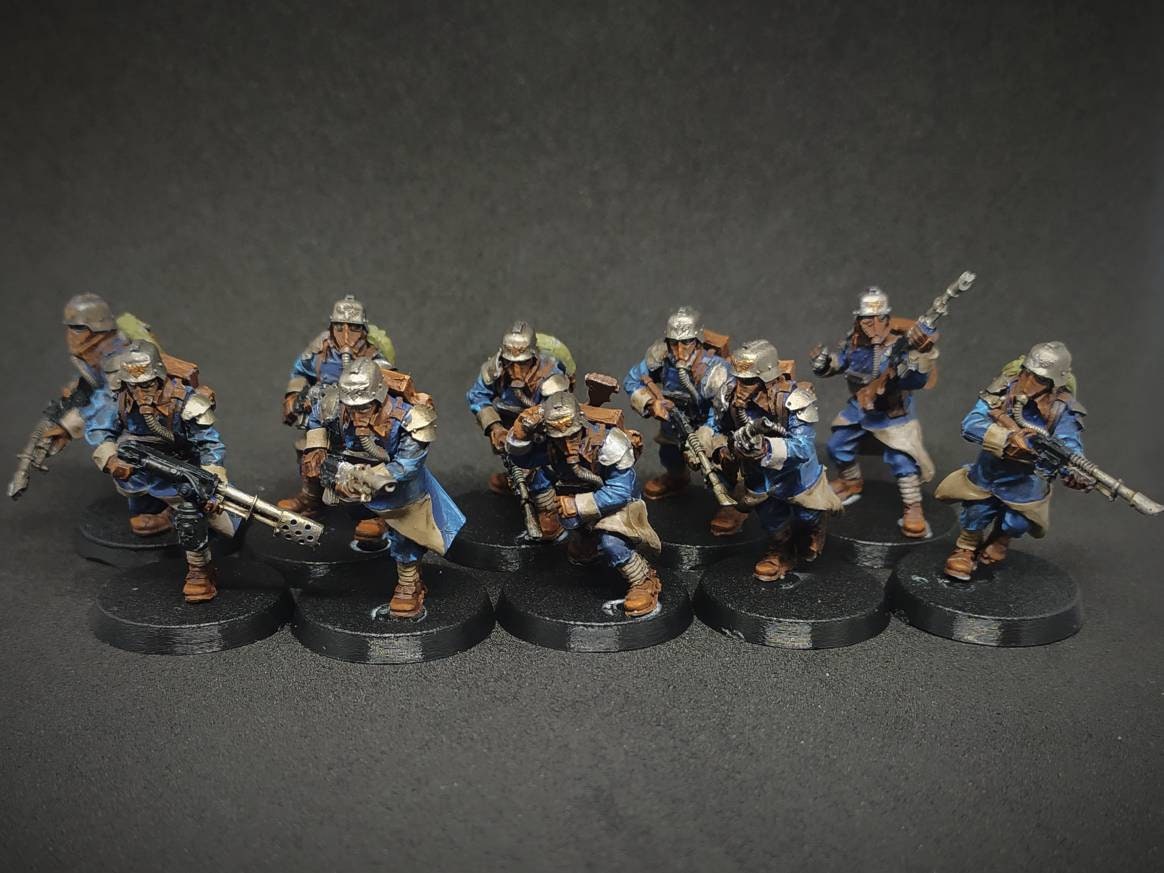 Death Korps of Krieg Infantry Squad Advancing Forgeworld - Etsy Canada
