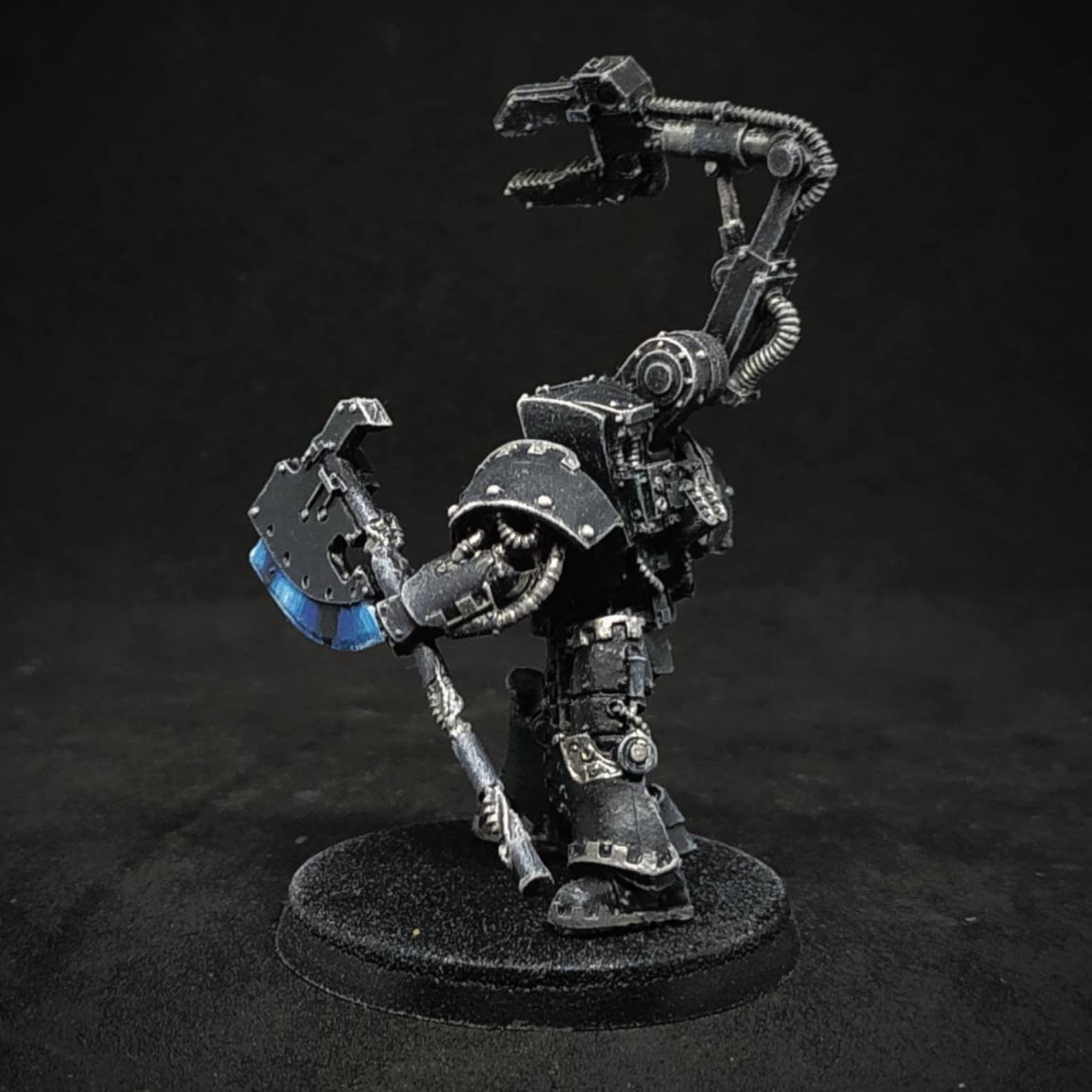 Iron Hands Legion 30k Iron Father Painted - Etsy
