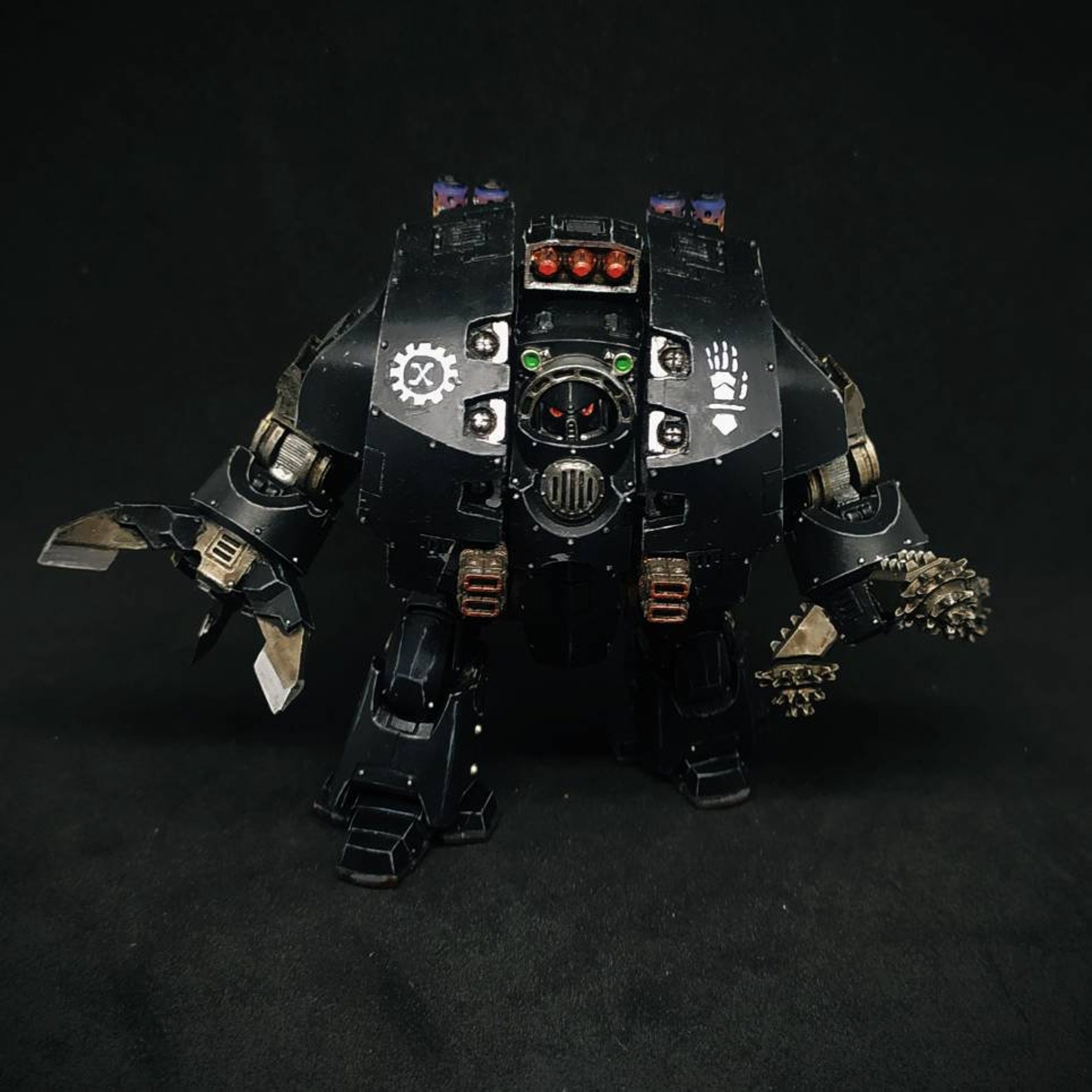 Leviathan Pattern Dreadnought Paintedcan Be Painted in Any | Etsy