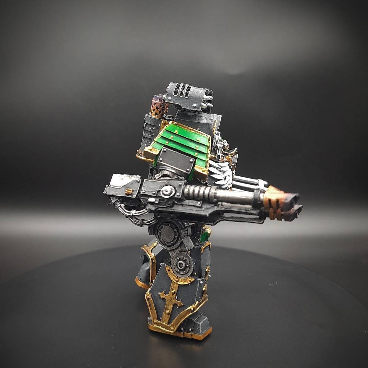 Dark Angels Contemptor Dreadnought 30k 40k Painted | Etsy Ireland