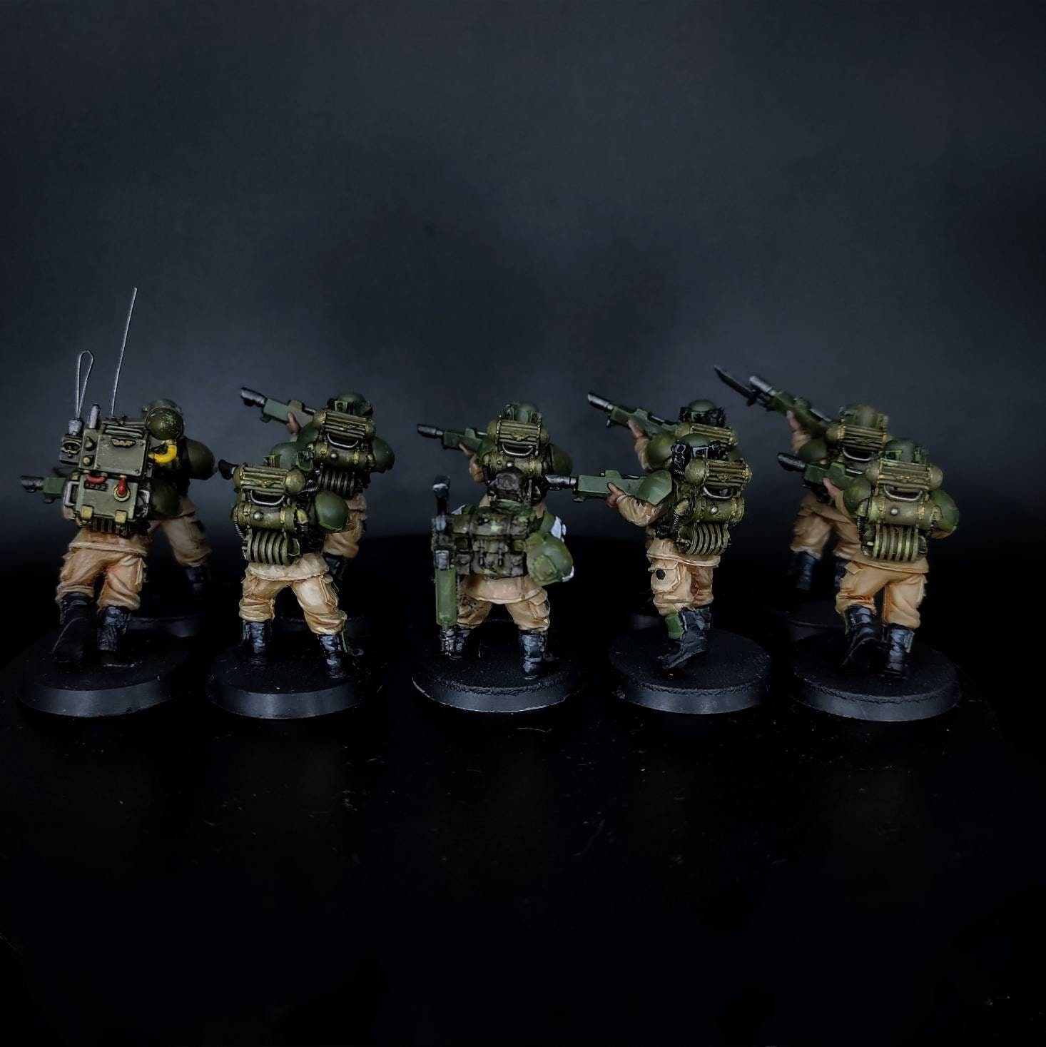 Cadian Hostile Environment Troops Painted Commission - Etsy Australia