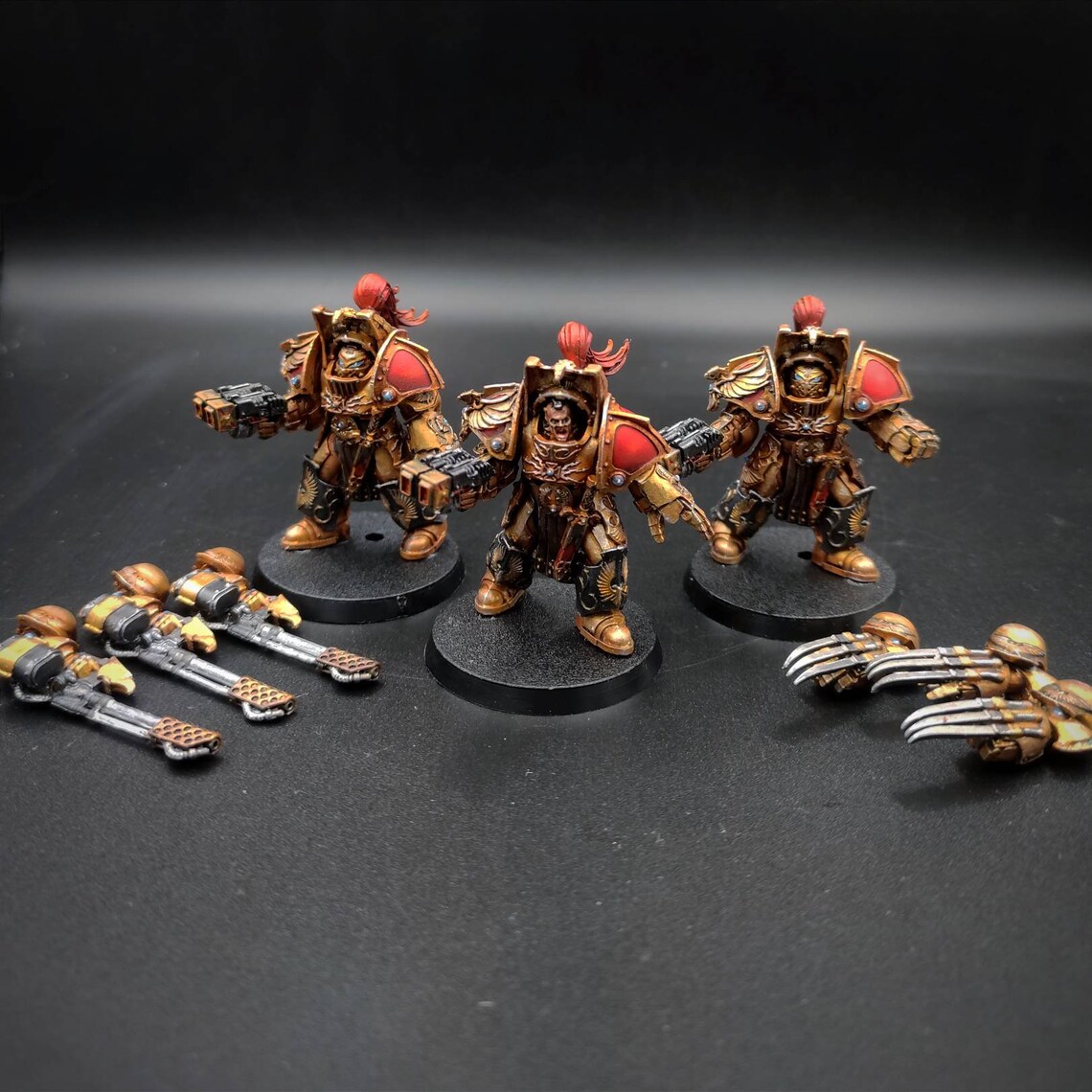 Legio Custodes Aquilon Terminators With Infernus Firepikes | Etsy
