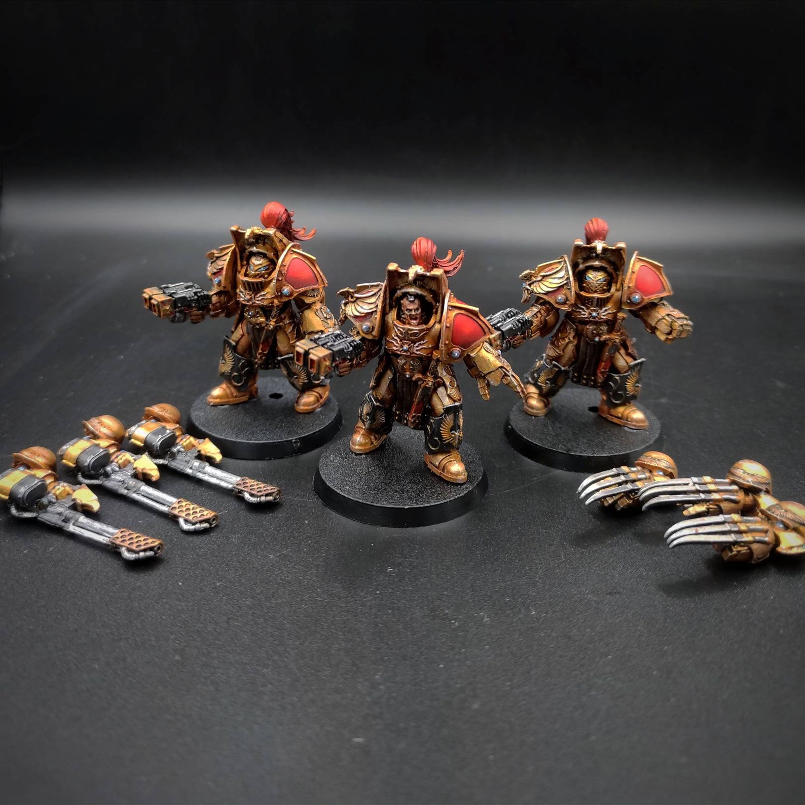 Legio Custodes Aquilon Terminators With Infernus Firepikes | Etsy