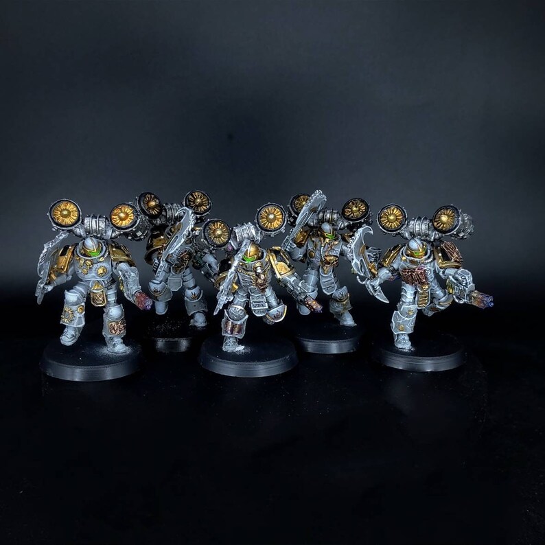 Word Bearers Legion Ashen Circle Painted Commission - Etsy