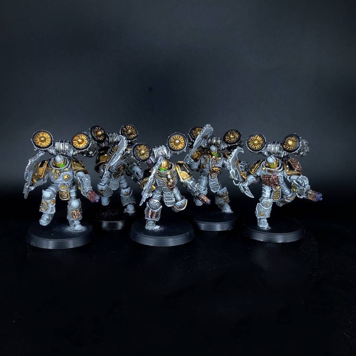 Word Bearers Legion Ashen Circle Painted Commission - Etsy Australia