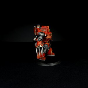Blood Angels Legion Contemptor-incaendius Class Dreadnought Painted ...