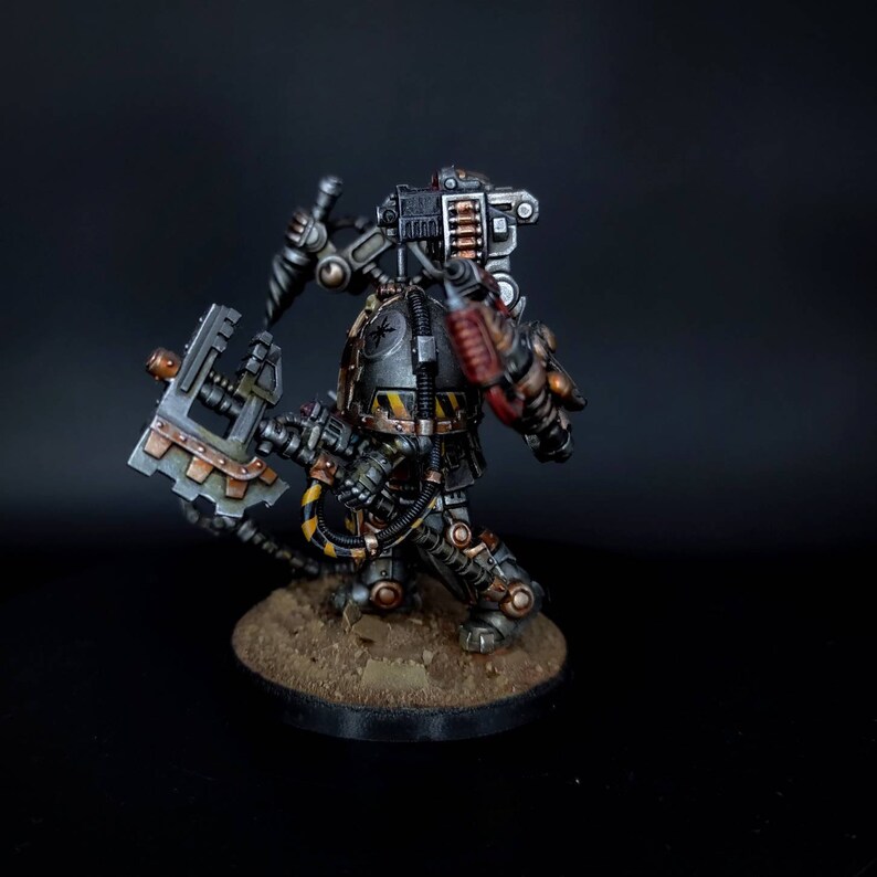 Techmaster in Saturnine Terminator Armor From Tortugabaystudio - Etsy