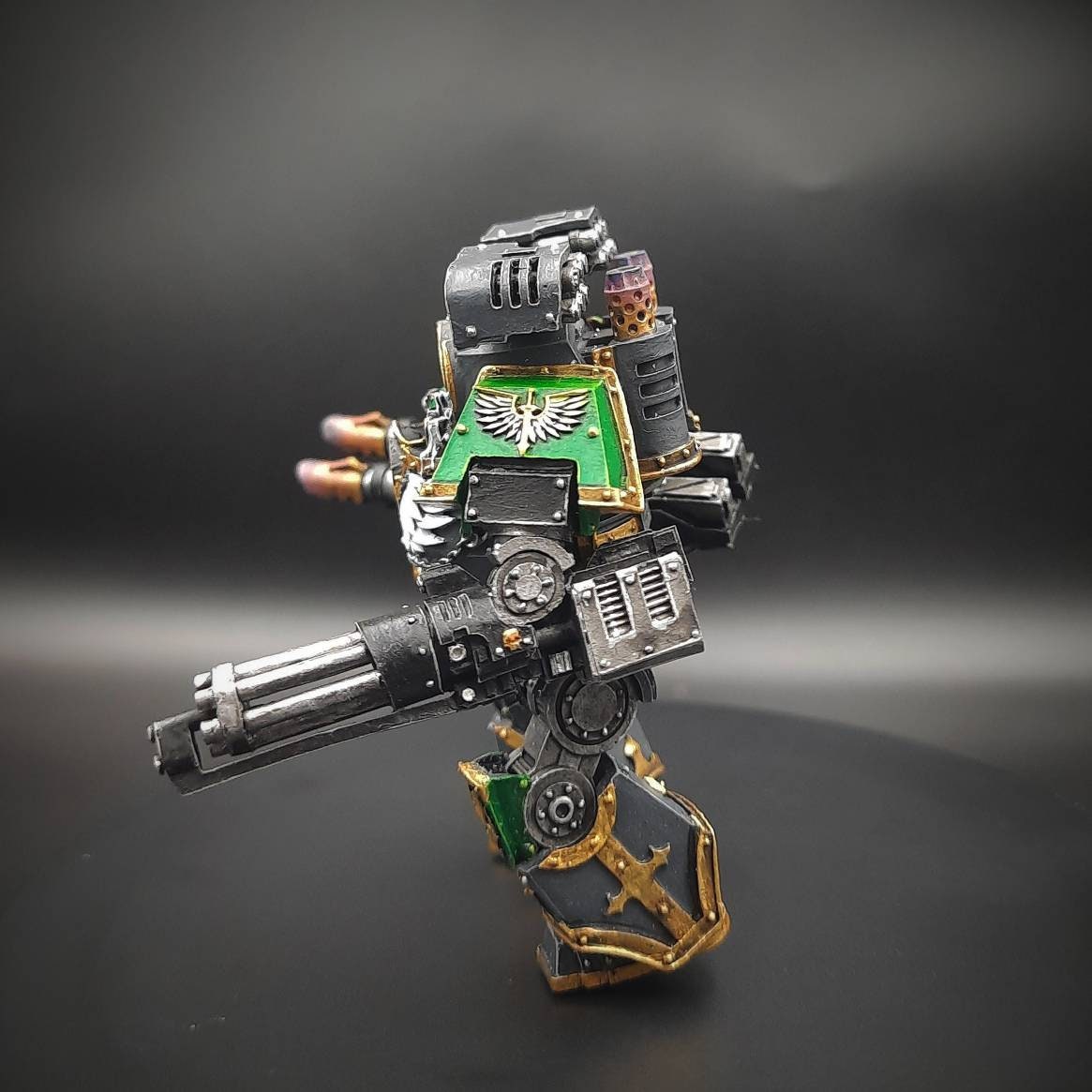 Dark Angels Contemptor Dreadnought 30k 40k Painted | Etsy UK