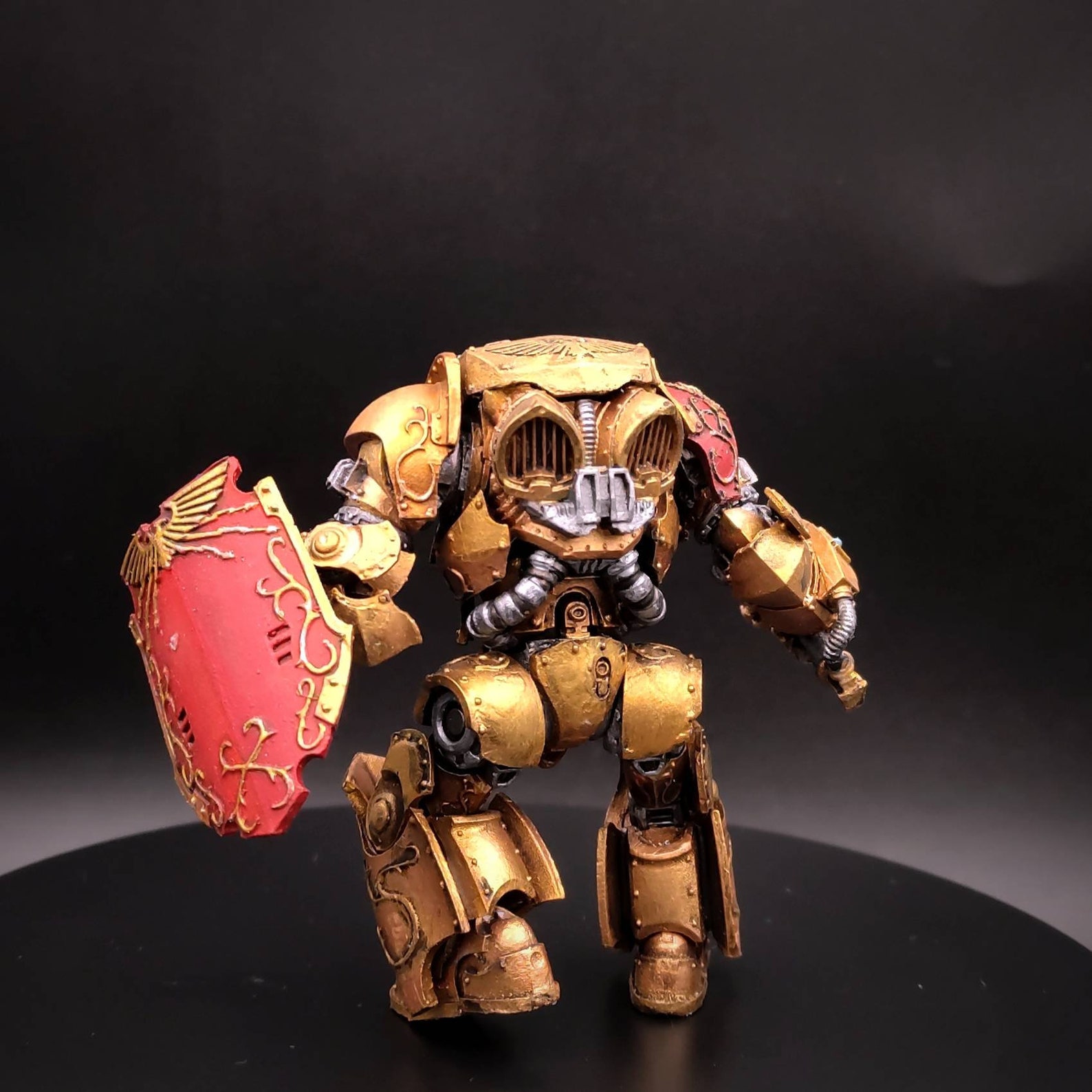 Legio Custodes Galatus Dreadnought Painted | Etsy